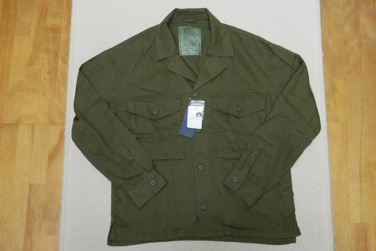 BACK NUMBER BN-4116012-0039 Mサイズ M43HBTジャケット オリーブ グリーン ミリタリー メンズ Right ...