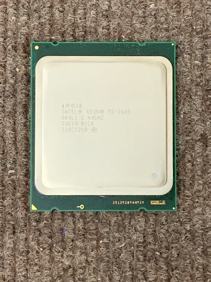 Intel Xeon E5-2665 8Cores 2.40GHz SR0L1 CPU Processor(Xeon)｜売買されたオークション ...