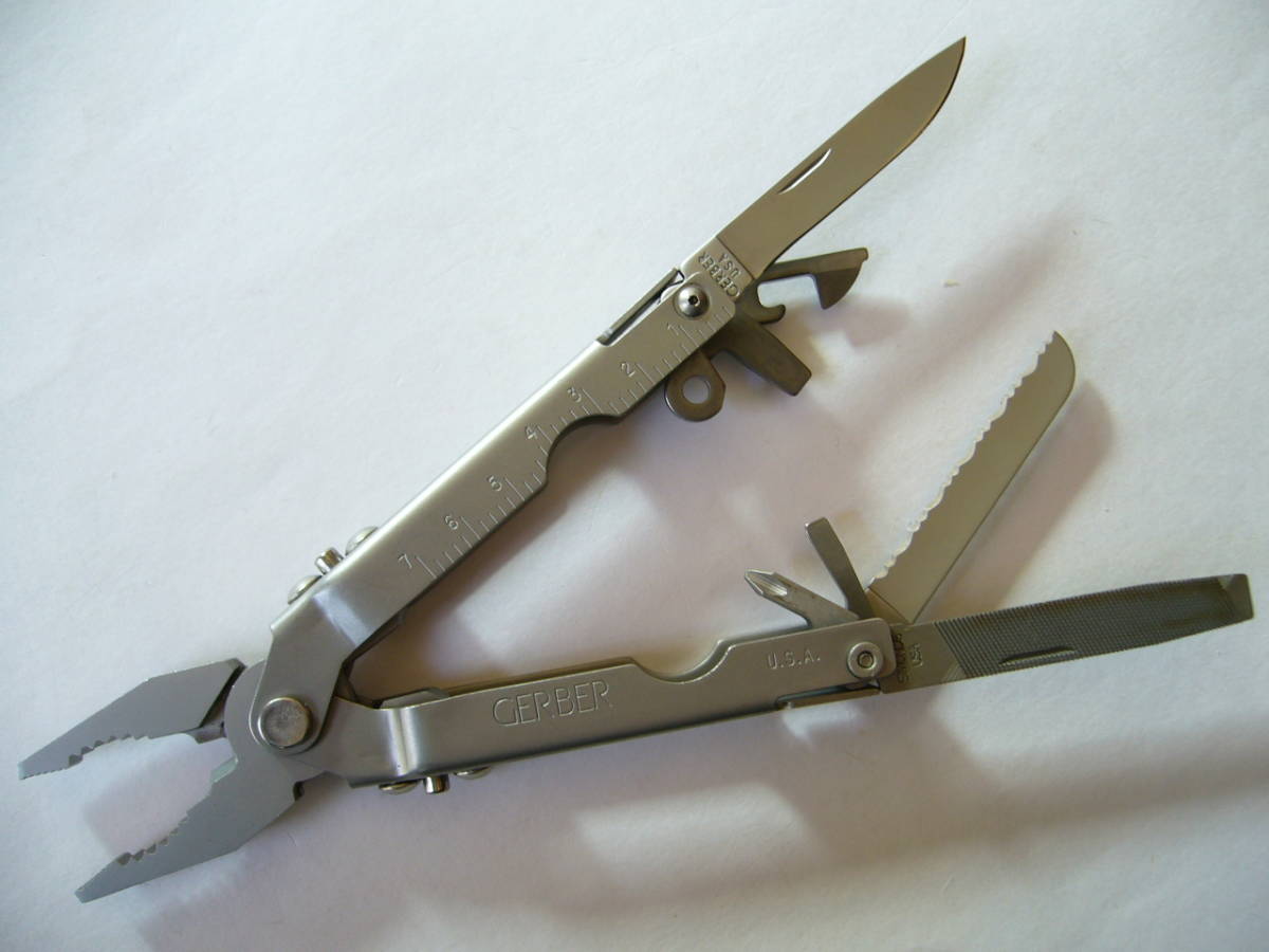 ガーバー マルチプライヤー 10徳ポケットツール GERBER MULTI-PLIER U.S.A.(ナイフ)｜売買されたオークション情報、yahooの商品情報をアーカイブ公開 ...