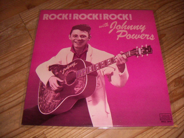 LP：JOHNNY POWERS ROCK ROCK ROCK ジョニー パワーズ：ロカビリー：20曲ベスト：US盤(ロック、ポップス（洋楽 ...