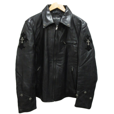 ウィンドアーマー WIND ARMOR ライダースジャケット ワンポイント スタッズ 装飾 LL 黒 ブラック(XLサイズ以上)｜売買されたオークション情報、yahooの商品情報をアーカイブ ...