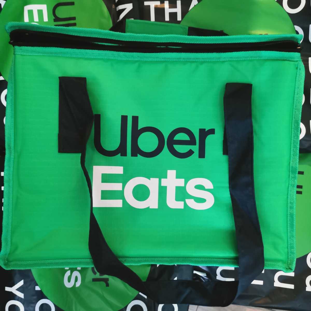 超限定品 ウーバーイーツ 海外モデルトートバッグ Uber Eats Delivery Bag with Logo リュック アーティスト(リュックサック、デイパック)｜売買されたオークション ...