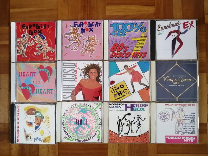 Euro CD 12枚セット B Eurobeat Box Vol.1/2 Eurobeat EX Vol.1 Euro Dance Beat ...