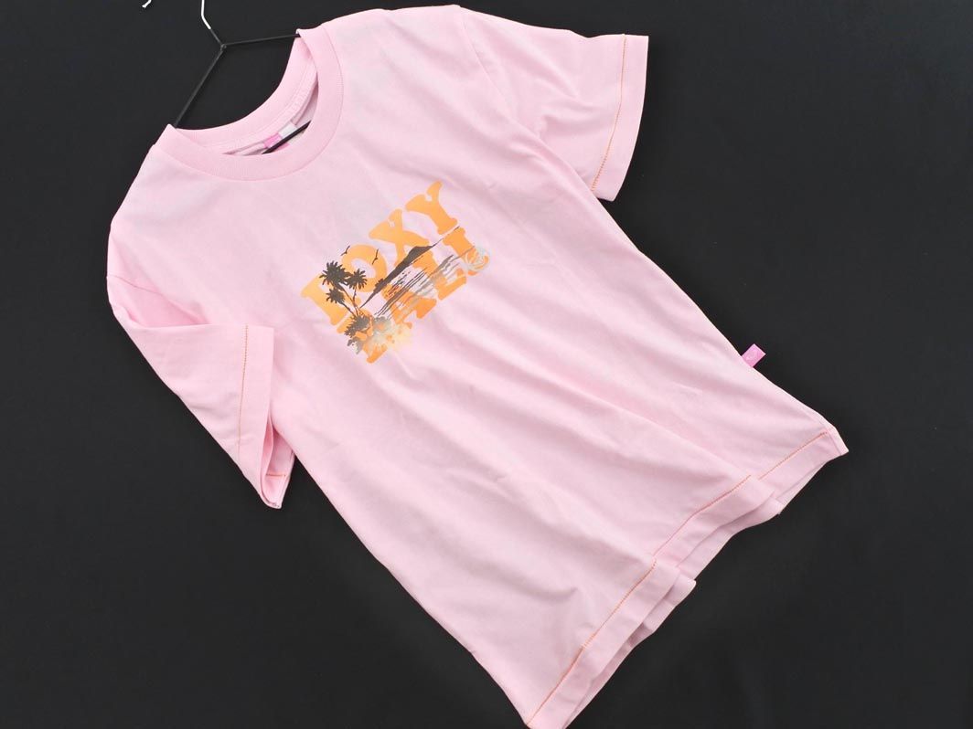 ネコポスOK ROXY ロキシー プリント Tシャツ size12/ピンク bga9(半袖Tシャツ)｜売買されたオークション情報、yahooの商品情報をアーカイブ公開 - オークファン ...