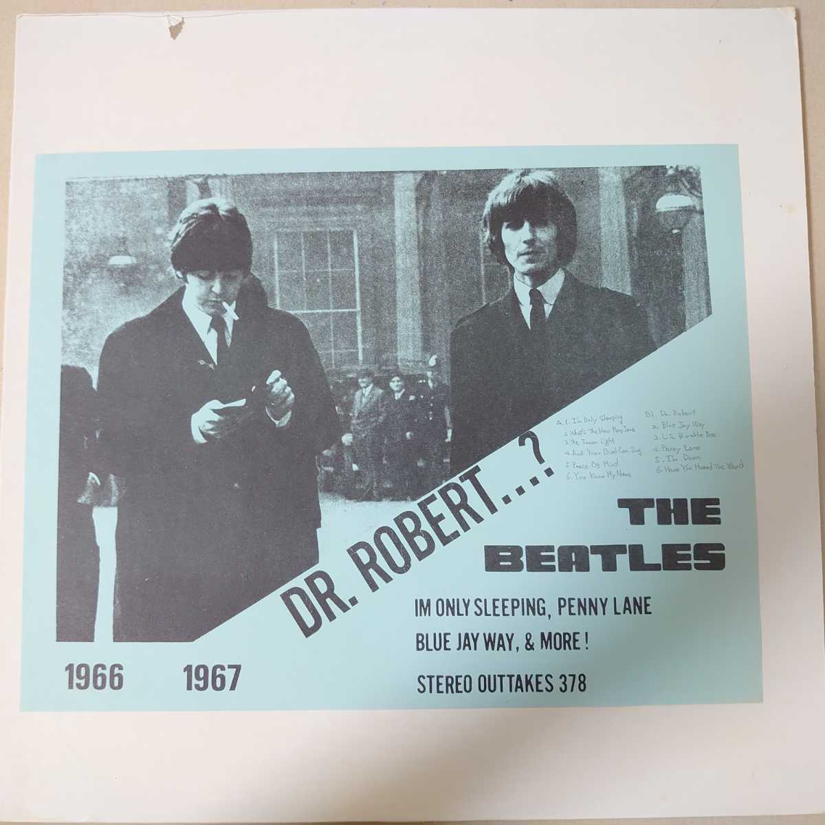 LP THE BEATLES/DR.ROBERT メキシコ盤/EL’WIZARDO DISCOS/300SERIES/コレクターズ ブート ...