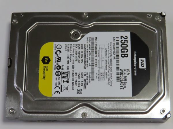 I O DATA HDL-GT1.0 起動DISK 250GB HD WD2503ABYZ(NAS)｜売買されたオークション情報、yahooの ...