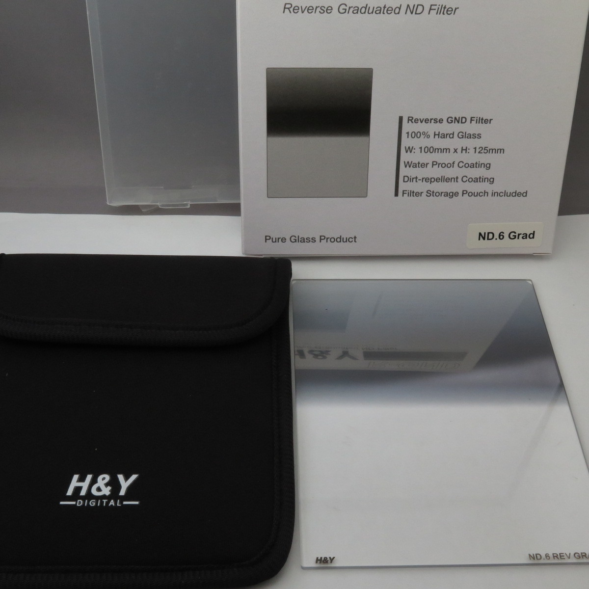 同様 H&Y Reverse Graduated ND Filter R-GND ND.6 Grad 100mmx125mm NO.4677 ...