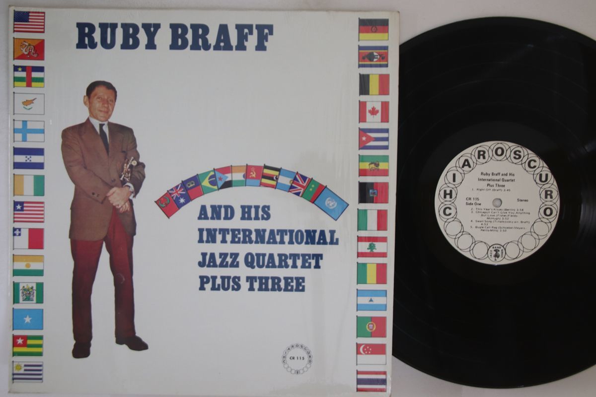 米LP Ruby Braff Ruby Braff And His International Jazz Quartet Plus Three CR115 CHIAROSCURO /00260 ...