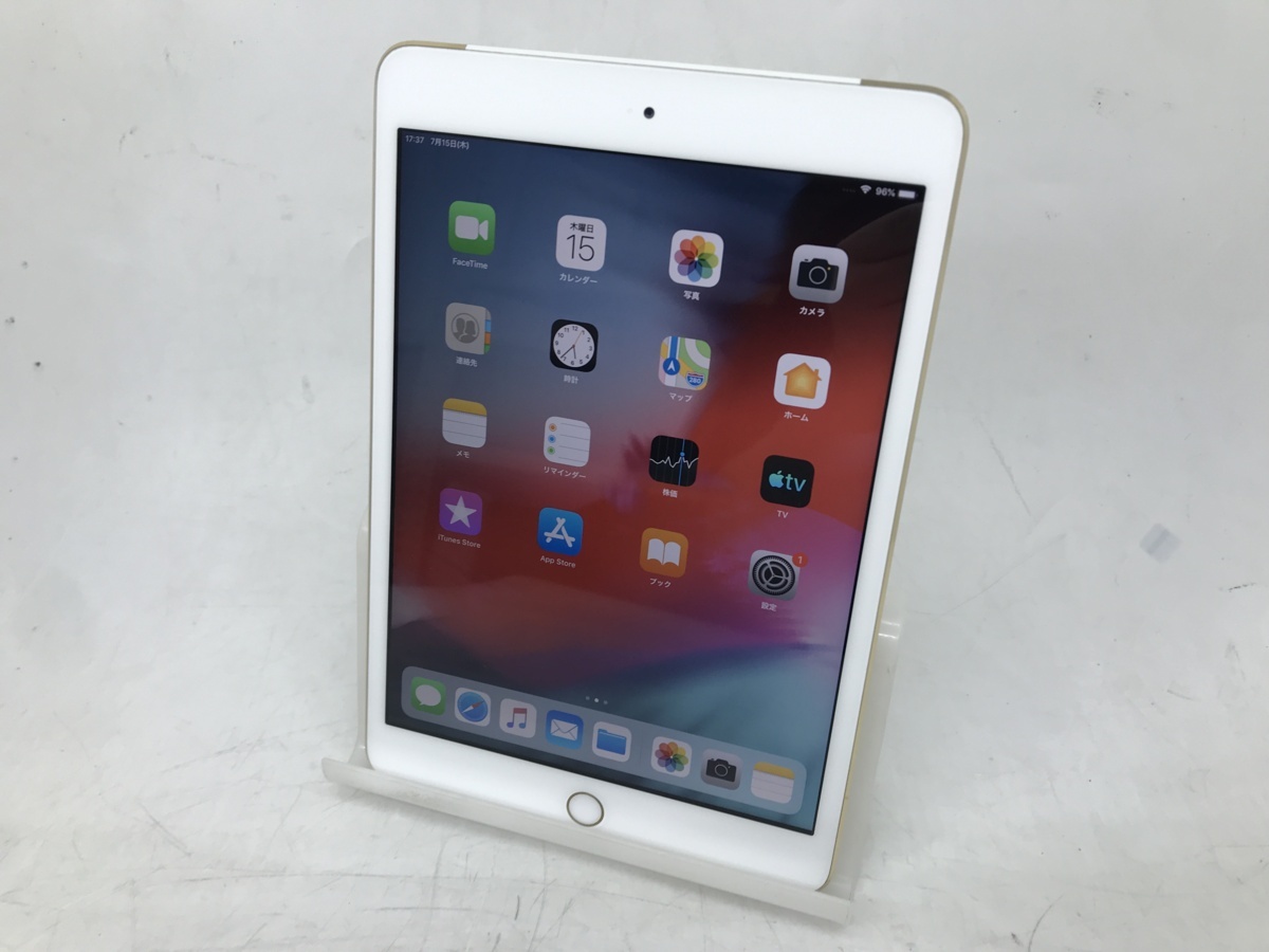Apple iPad mini 3 WiFi＋Cellular A1600 デモ機 au 容量16GB ゴールド iOS12.5.4 初期化済 判定〇(iPad本体)｜売買されたオークション ...