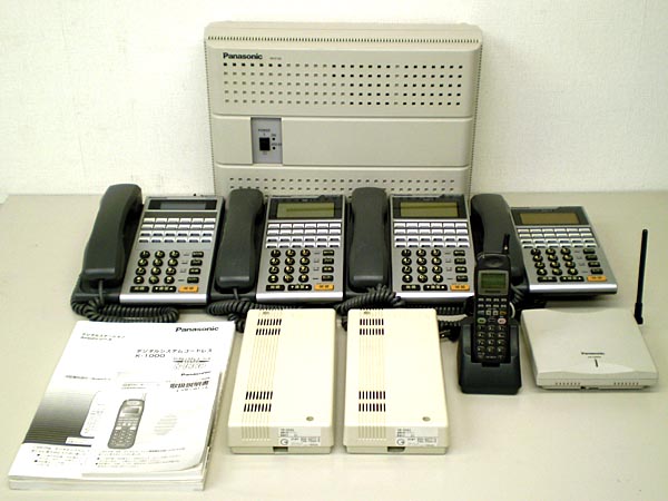 パナソニック ビジネスホン 主装置 VB-E150 電話機3種5台セット(パナソニック)｜売買されたオークション情報、yahooの商品情報をアーカイブ公開 - オークファン（aucfan.com）