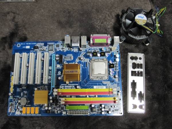 GIGABYTE GA-P35-S3Gとintel core2duo E6600のセット(Core2)｜売買されたオークション情報、yahoo ...