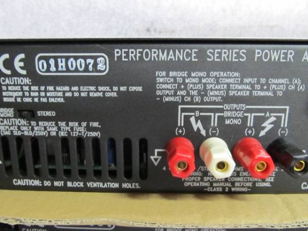 475Wx2 4Ω 300Wx2/1000Wx1 8Ω BGW DP-2000 パワーアンプ(その他)｜売買されたオークション情報、yahooの商品情報をアーカイブ公開 - オークファン ...