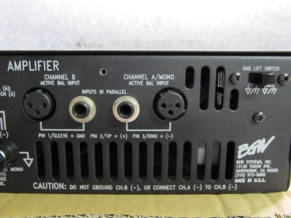 475Wx2 4Ω 300Wx2/1000Wx1 8Ω BGW DP-2000 パワーアンプ(その他)｜売買されたオークション情報、yahooの商品情報をアーカイブ公開 - オークファン ...