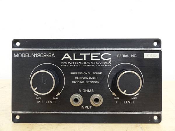 ALTEC クロスオーバー ネットワ-ク N1209-8A アルテック(アルテック)｜売買されたオークション情報、yahooの商品情報を ...