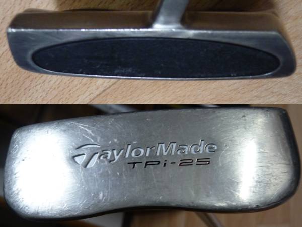 珍しい テーラーメイド センターシャフト TPi 25 パター(テーラーメイド)｜売買されたオークション情報、yahooの商品情報をアーカイブ ...