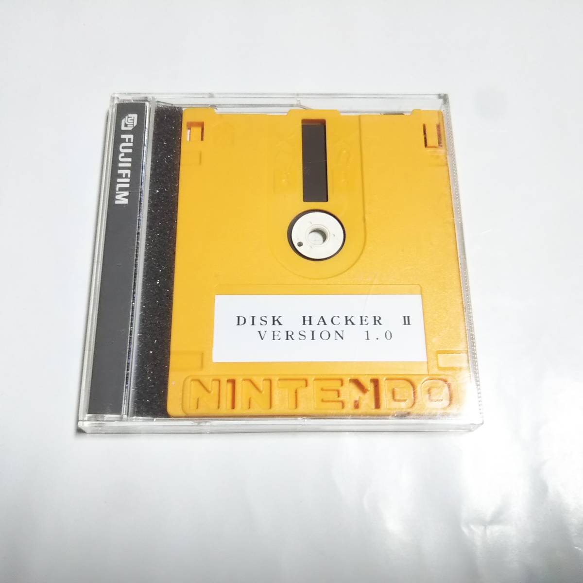 ディスクカード A面：DISK HACKER Ⅱ VERSION 1.0 B面：子育てゴッコ(ディスクシステム)｜売買されたオークション情報、yahooの商品情報をアーカイブ公開 ...