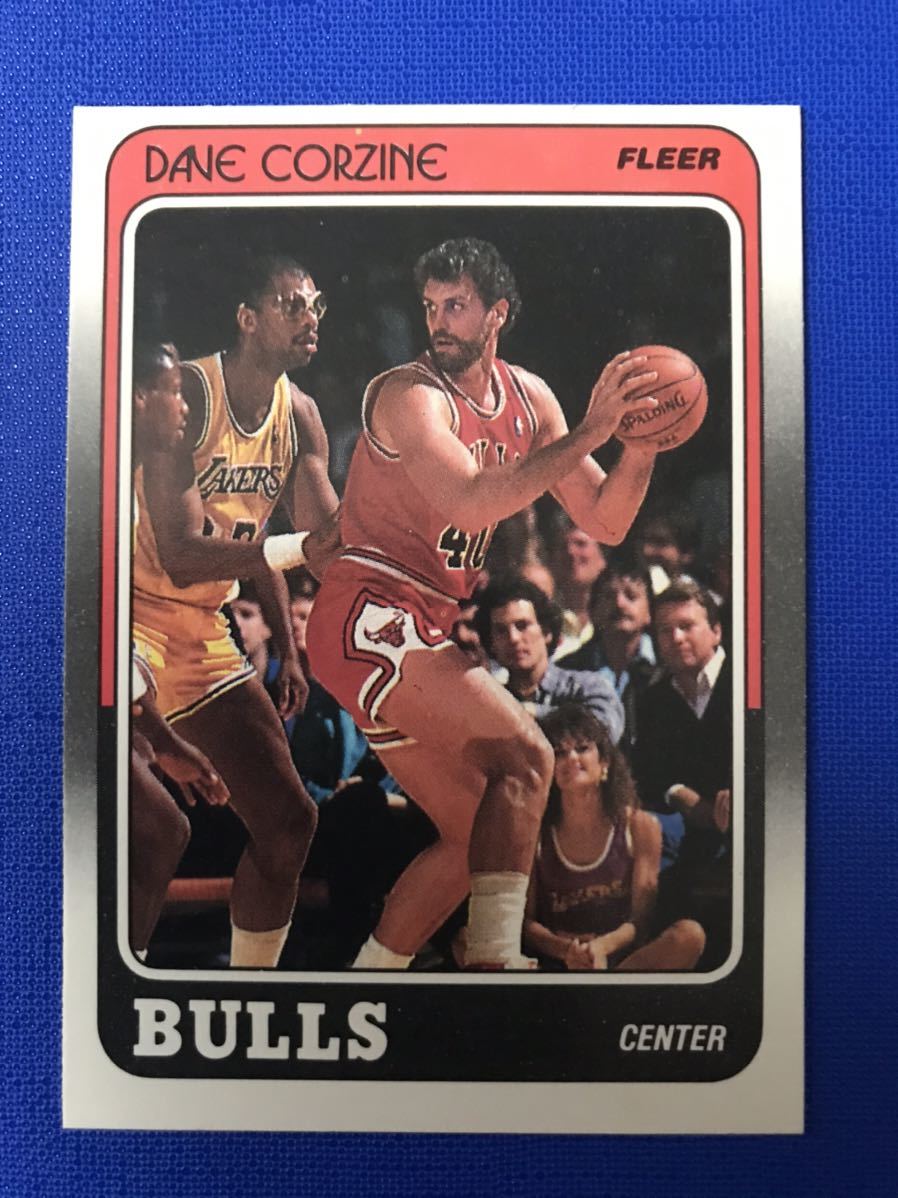 1988-89年FLEER No.15 DAVE CORZINE ブルズ 検索用 jordan lebron curry NBA(Fleer ...