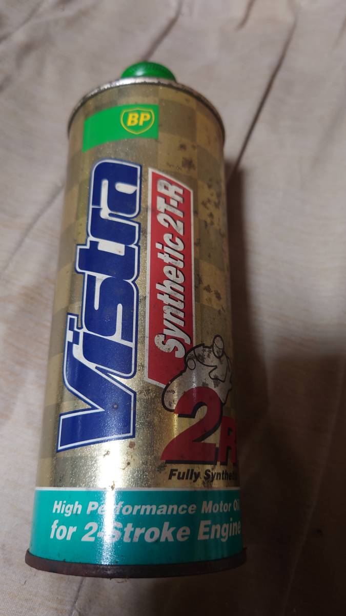 BP vistra/ビストラ シンセティック 2T-R 500ml 2stオイル 分離混合両用 ストリート競技両用 化学合成 当時物 ...