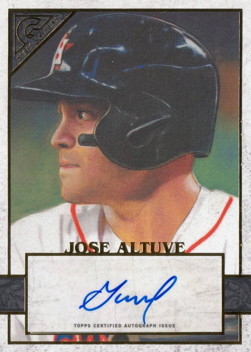 JOSE ALTUVE AUTO 2020 TOPPS GALLERY ASTROS 直筆サイン AUTOGRAPH(Topps)｜売買された ...