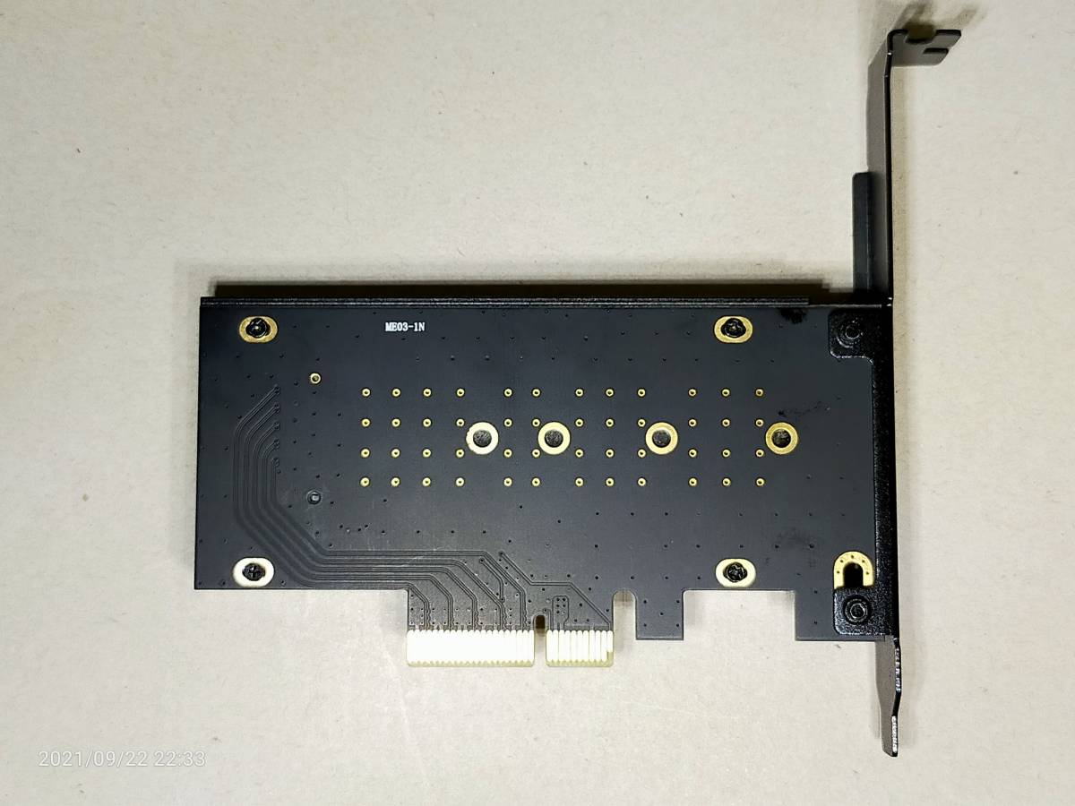 AINEX アイネックス AIF-08 M.2 SSDスロット 1基搭載の PCI Expressカード(その他)｜売買されたオークション情報、yahooの商品情報をアーカイブ公開 ...