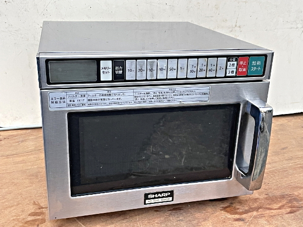 2018年製 シャ－プ SHARP 業務用電子レンジ RE-7500P 単相200V 1900W コンビニ 厨房 ハイパワー(厨房機器)｜売買されたオークション情報、yahooの商品情報を ...