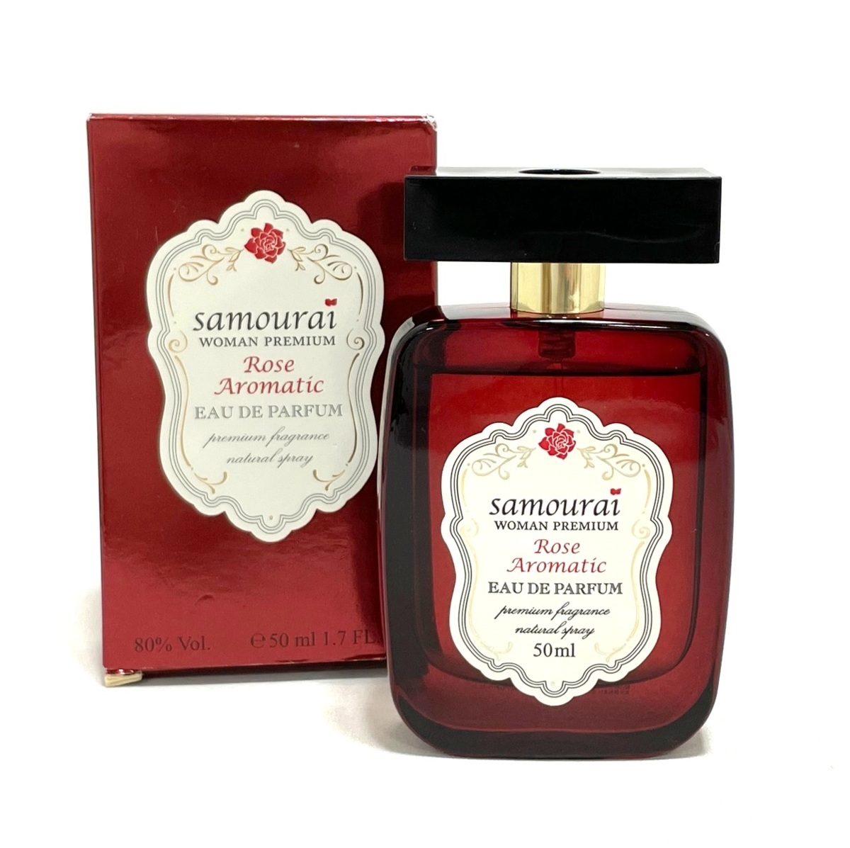 残量多 samourai woman Rose Aromatic サムライ ウーマン ローズ アロマティック 50ml オードパルファム ...