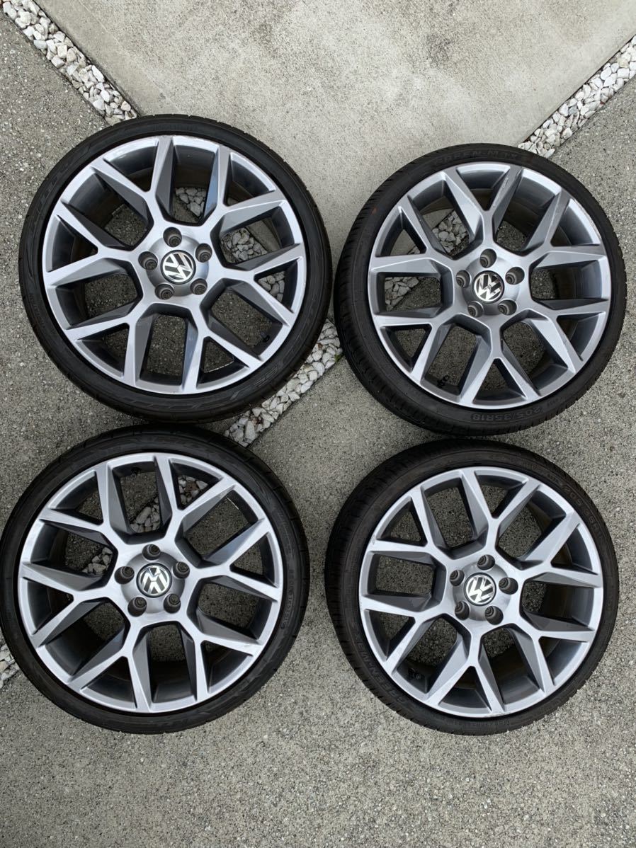 GOLF6 GTI エディション35 純正 7.5J ET51 205/30/18 VW ゴルフ GTI JETTA ヴァリアント パサート ...