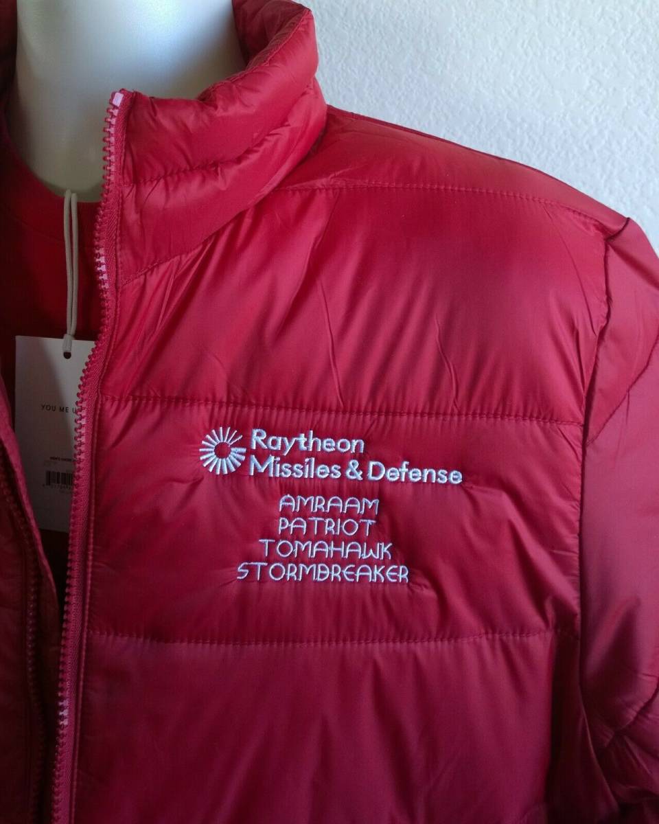 2XL RAYTHEON JACKET MISSILES AND DEFENSE AMRAAM PATRIOT STORMBREAKER ...
