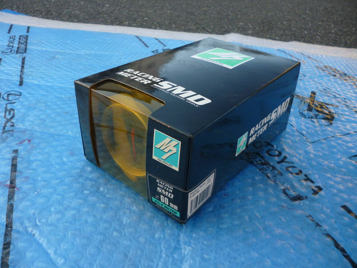 廃盤 品 M7 Racing meter SMD 排気温度計 EX.T meter エキゾーストテンプメーター 60パイ RE雨宮スポンサー ...
