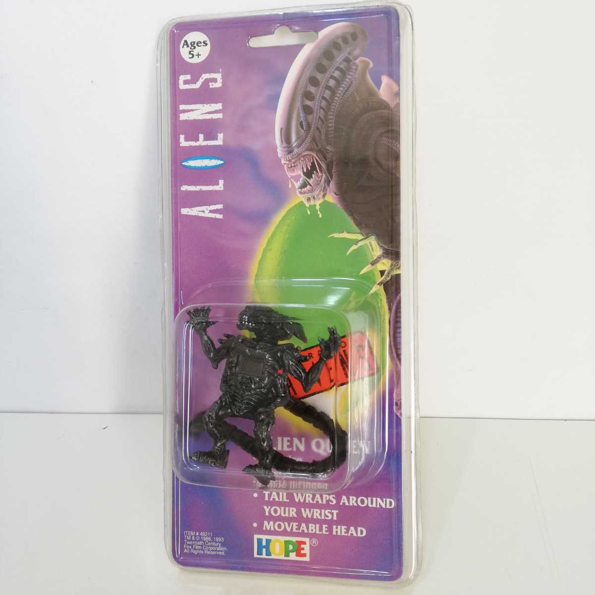 1993 HOPE INDUSTRIES ALIENS Queen Alien Digital Molded Watch ホープ エイリアン ...