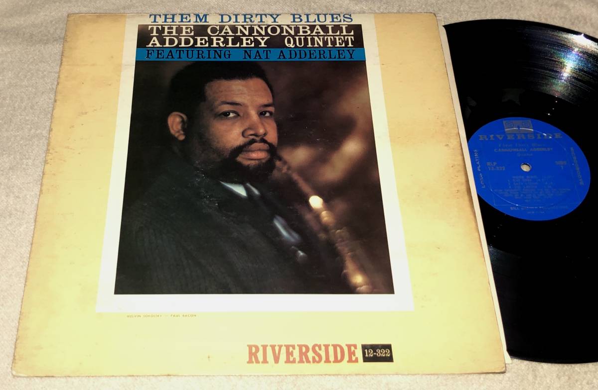 Mono両面DG完オリ完品Cannonball & Nat Adderley / Them Dirty Blues Bobby Timmons ...