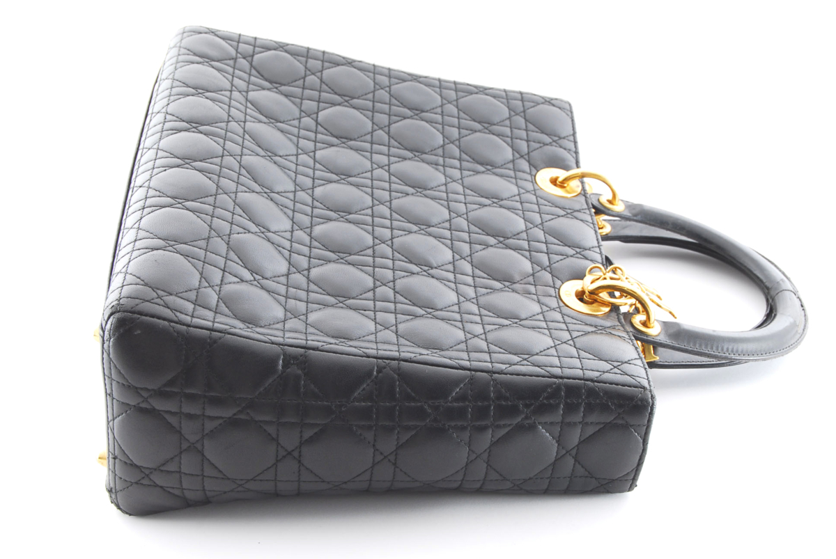 ディオール レディディオール カナージュ ハンドバック オールレザー ブラック ヴィンテージ Dior(レディディオール)｜売買されたオークション情報、yahooの商品情報をアーカイブ公開 ...