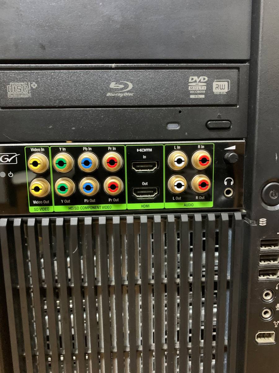 GV EDIUS TURNKEY SYSTEM STORM MOBILE ビデオ編集ボード Xeon X5670x2基搭載，Intel SSD 120GBメモリー 12GB NVIDIA ...