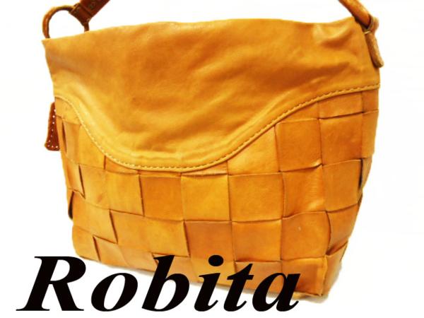 本革 ロビタ Robita 編込みレザー ショルダーバッグ(牛革)｜売買されたオークション情報、yahooの商品情報をアーカイブ公開 - オークファン（aucfan.com）