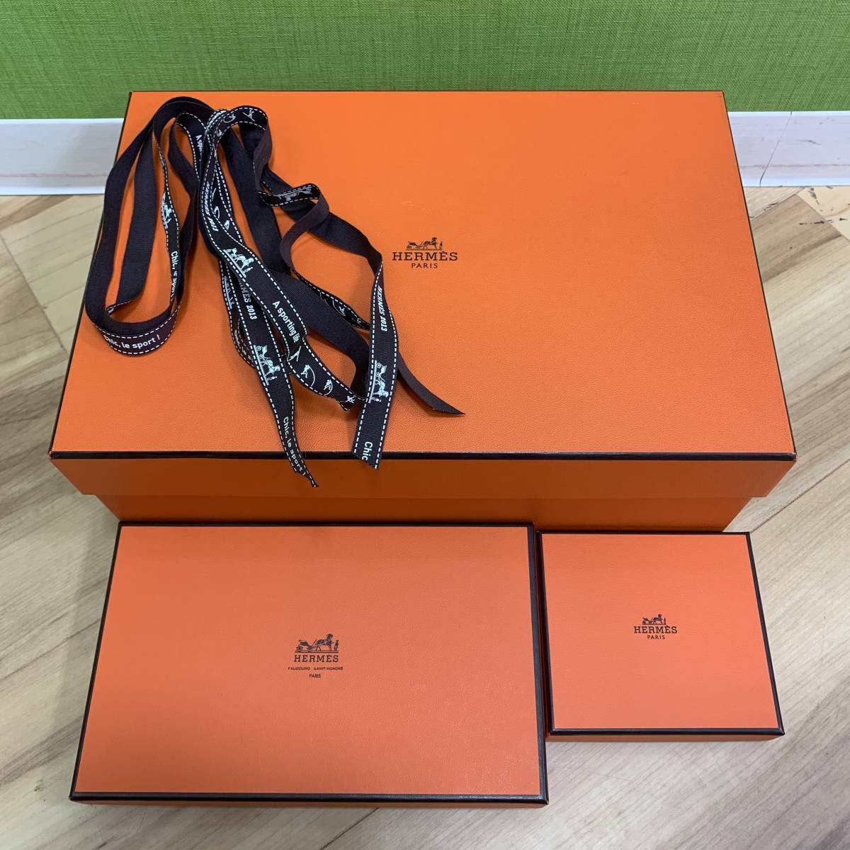 ＃1802-B HERMES エルメス 空箱 3点 リボン2本 まとめて(その他)｜売買されたオークション情報、yahooの商品情報をアーカイブ公開 - オークファン（aucfan.com）