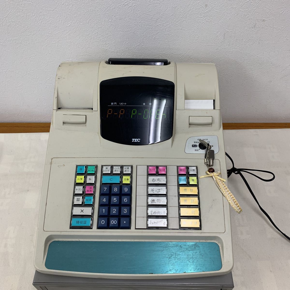 d〒 TEC MA-600 ティク電子レジスター 通電のみ確認済み 動作未確認(レジスタ)｜売買されたオークション情報、yahooの商品情報をアーカイブ公開 - オークファン（aucfan.com）
