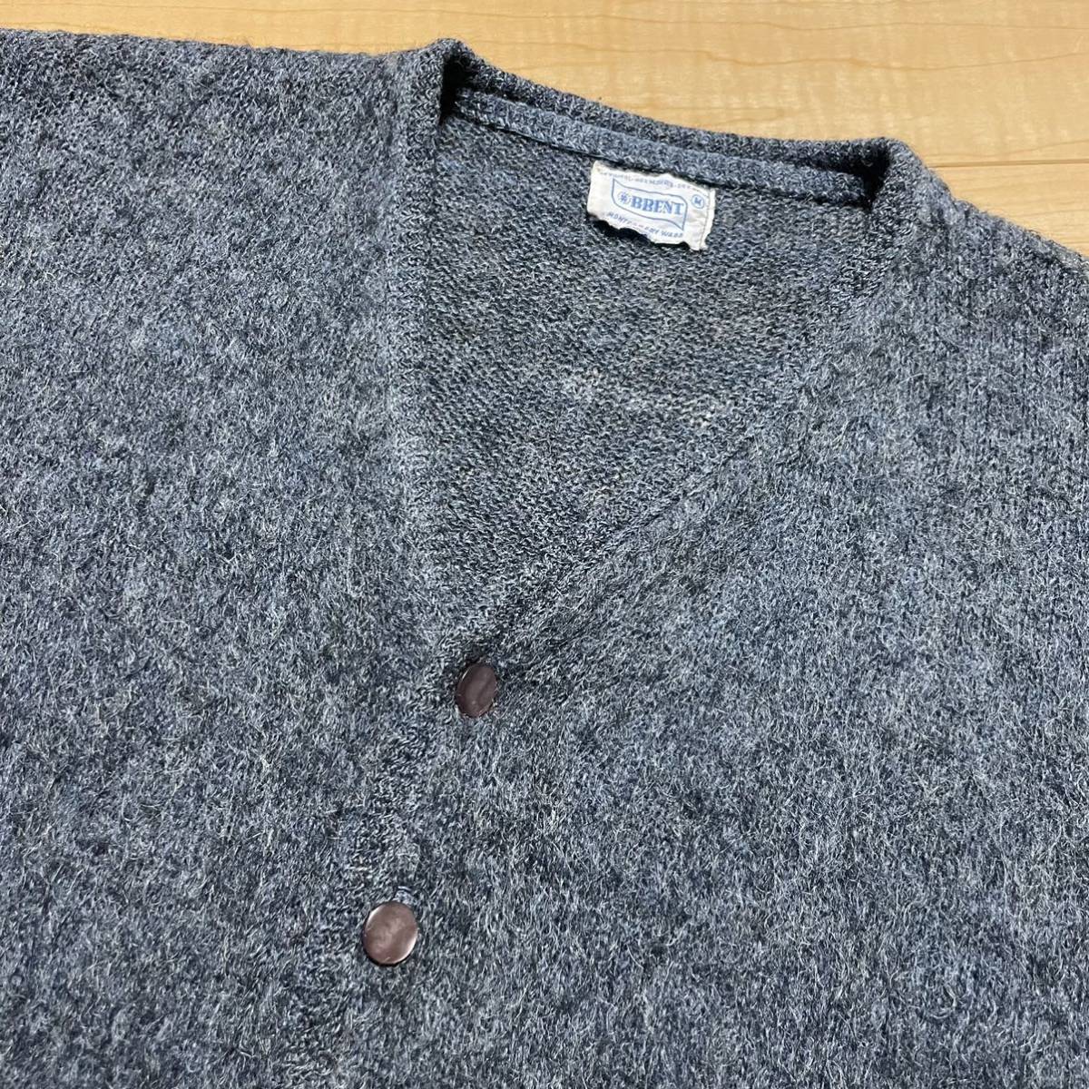 60's BRENT ヴィンテージ モヘア ニット カーディガン NIRVANA Kurt Cobain カートコバーン SEARS ARROW TOWNCRAFT(カーディガン)｜売買された ...