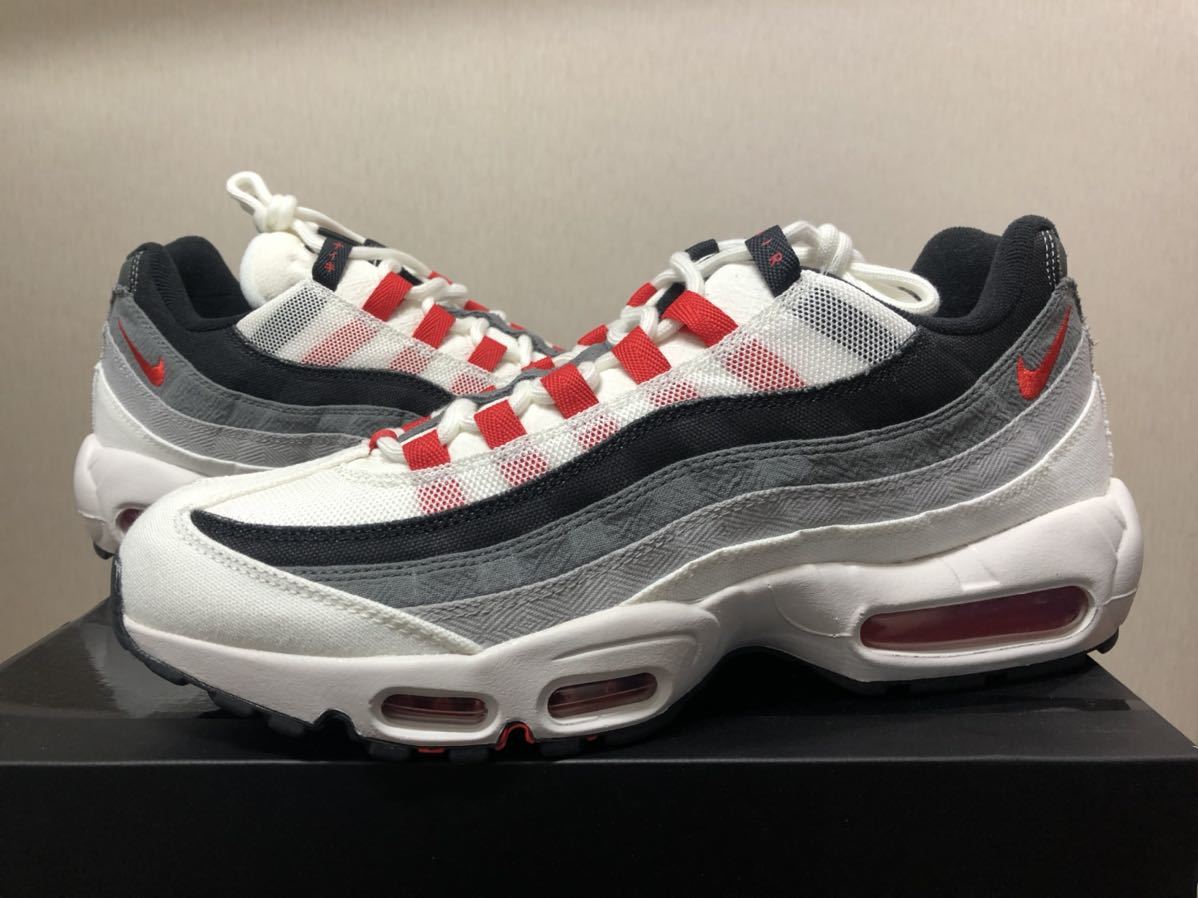 NIKE AIR MAX 95 QS ナイキ エアマックス 梅 DH9792 100 グラデーション 白 黒 赤 US11 29cm(29.0cm)｜売買されたオークション情報、yahooの ...