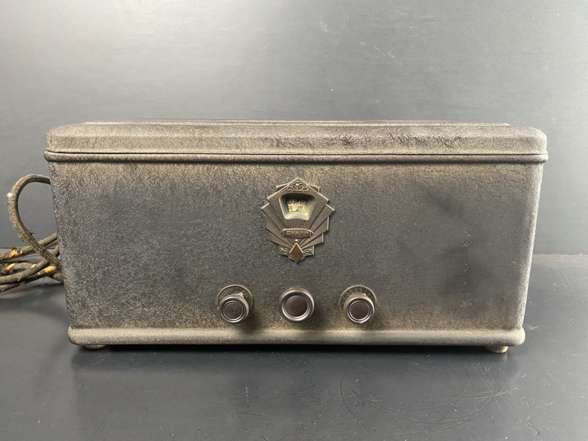 mi200 昭和レトロ SHARP 真空管ラジオ SHARP DYNE NO.33 真空管 ラジオ ジャンク レトロ アンティーク 機械 シャープ 受信機(アンティーク)｜売買された ...