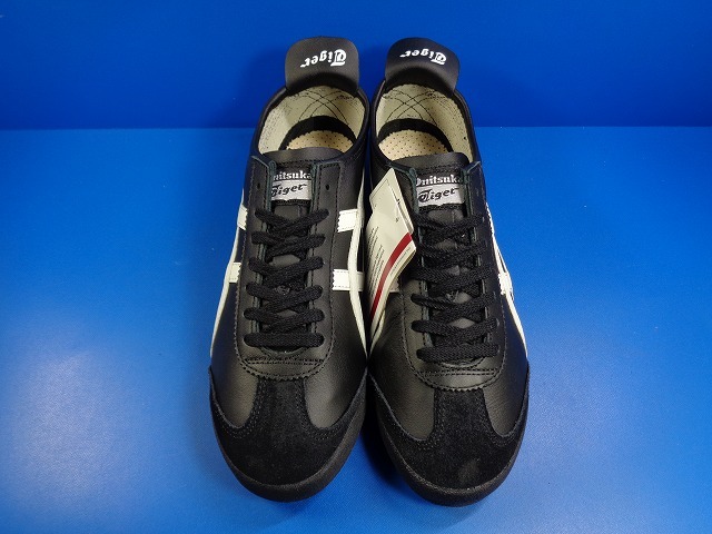 10411 タグ付き asics onitsukatiger DL408 MEXICO 66 アシックス オニツカタイガー メキシコ 黒 白 ...