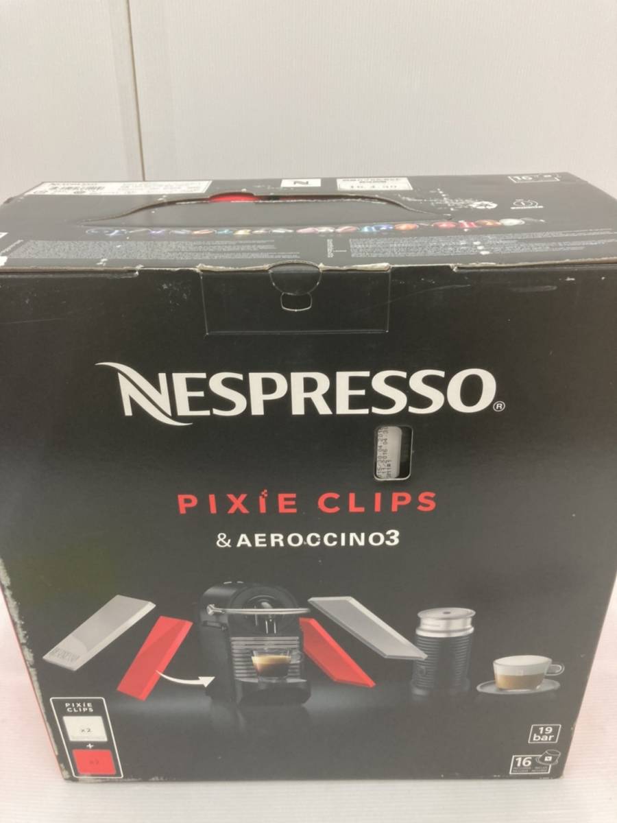 335 ネスプレッソ Nespresso PIXIE CLIPS バンドルセット D60WRA3B ホワイト&コーラルレッド コーヒーメーカー 自宅会社に(コーヒーメーカー一般)｜売買された ...