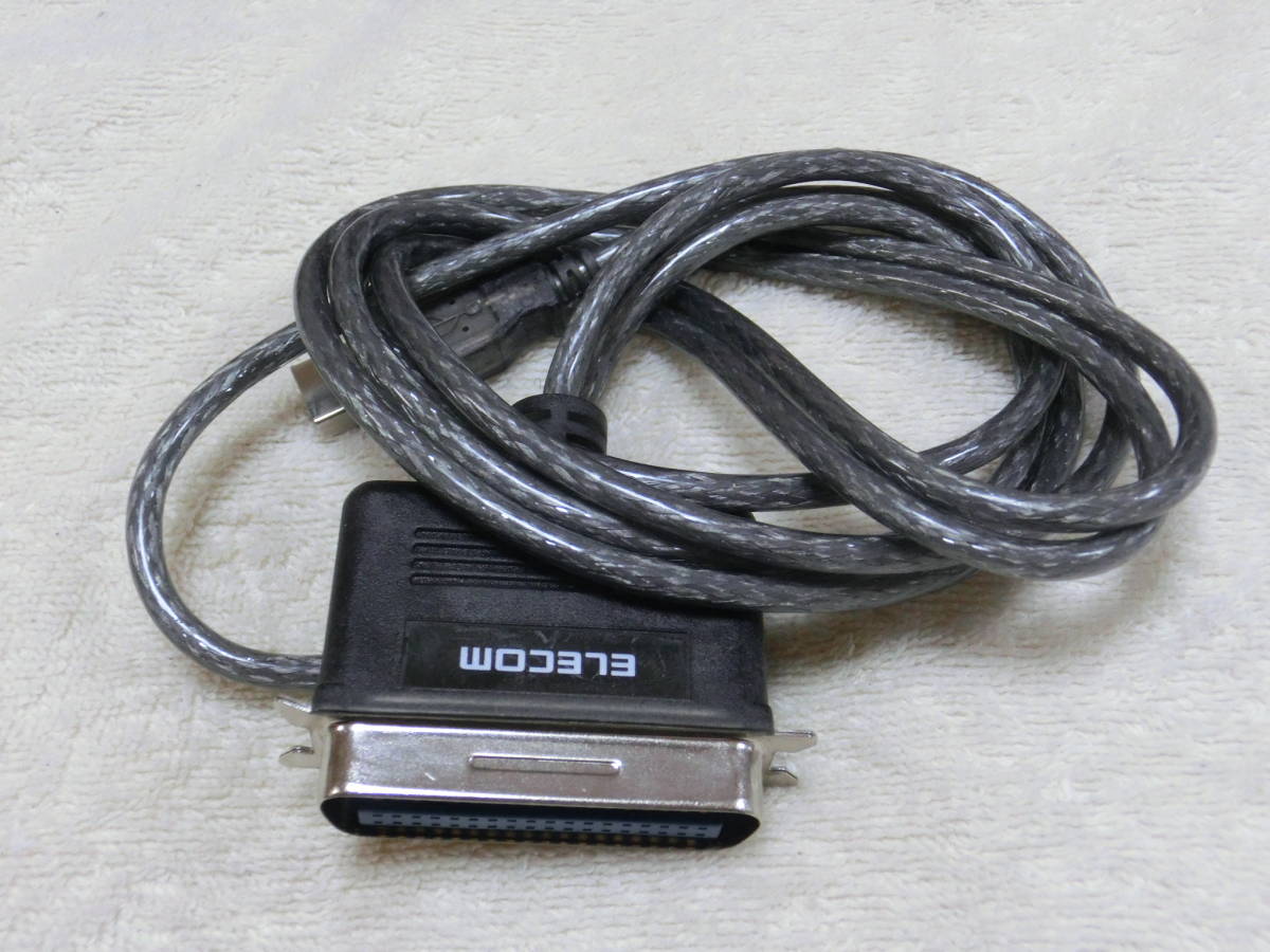 ELECOM パラレル プリンタケーブル USBPC to PRINTER CABLE UC-PGT(その他)｜売買されたオークション情報 ...