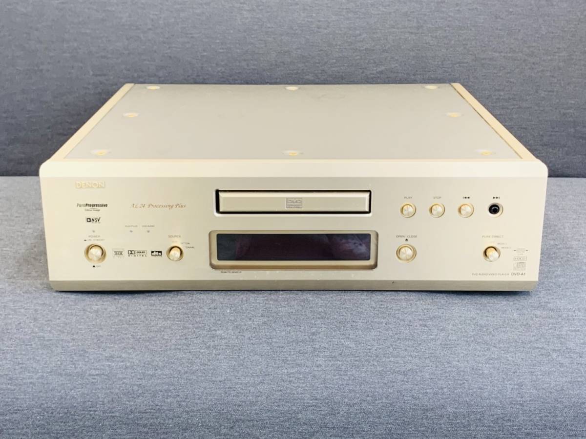 現状品 DENON デノン DVD-A1 AL24 Processing Plus 本体のみ ボタン取れあり(一般)｜売買されたオークション ...