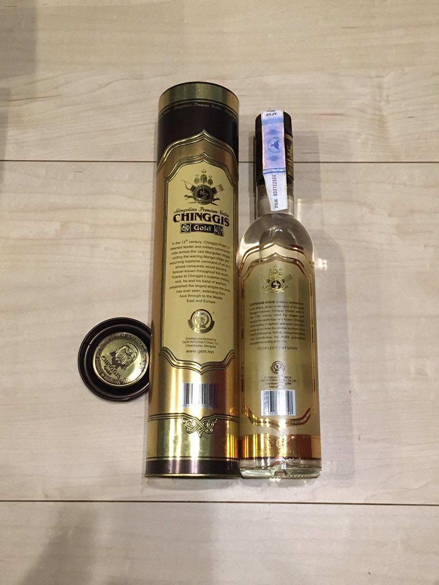 未開栓古酒 CHINGGIS GOLD チンギス ゴールド モンゴル高級ウォッカ(ウォッカ)｜売買されたオークション情報、yahooの商品情報 ...