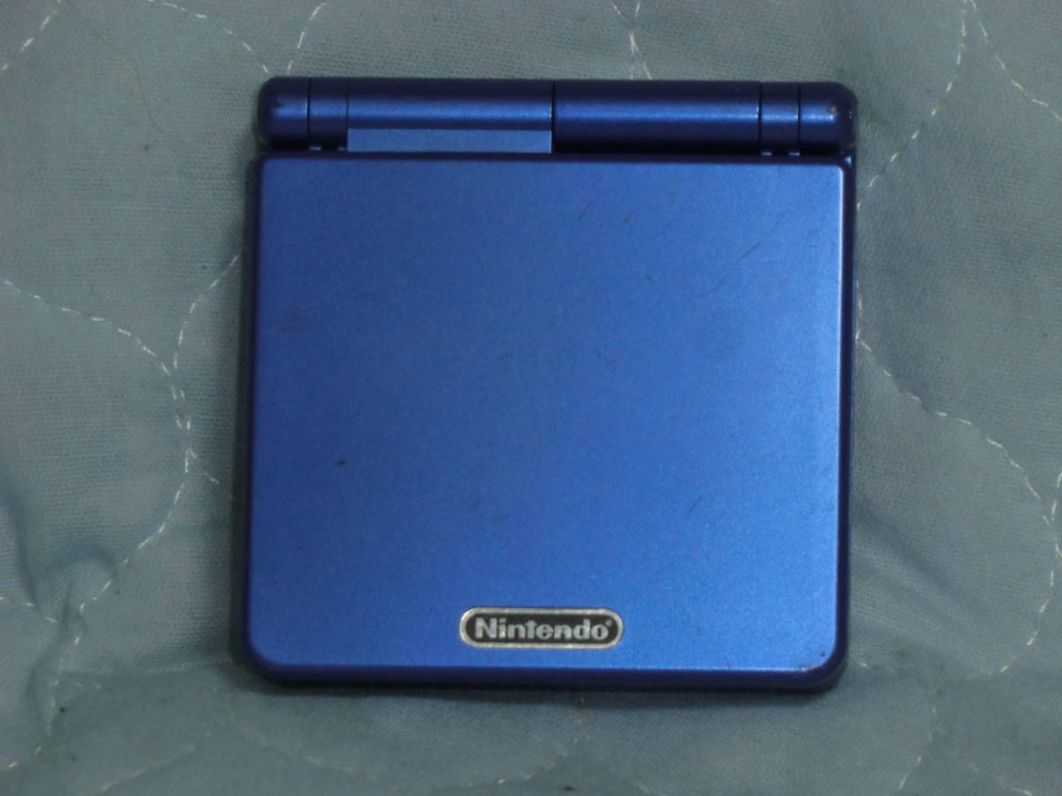 任天堂 NINTENDO GAME BOY ADVANCE SP model AGS-001 ブルー ジャンク(本体)｜売買されたオークション ...