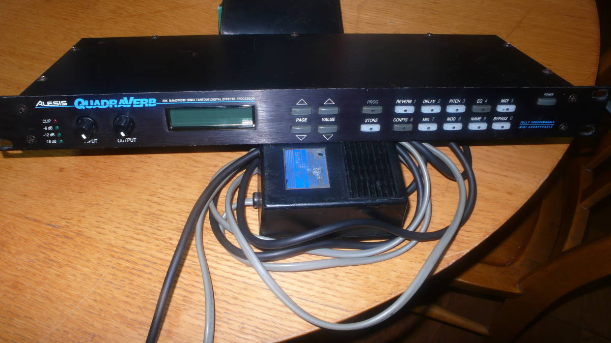 ALESIS QUADRAVERB 20Kアレシス ラック マルチエフェクター リバーブ ディレイ コーラス モジュレーション(エフェクター)｜売買されたオークション情報、yahooの商品情報 ...