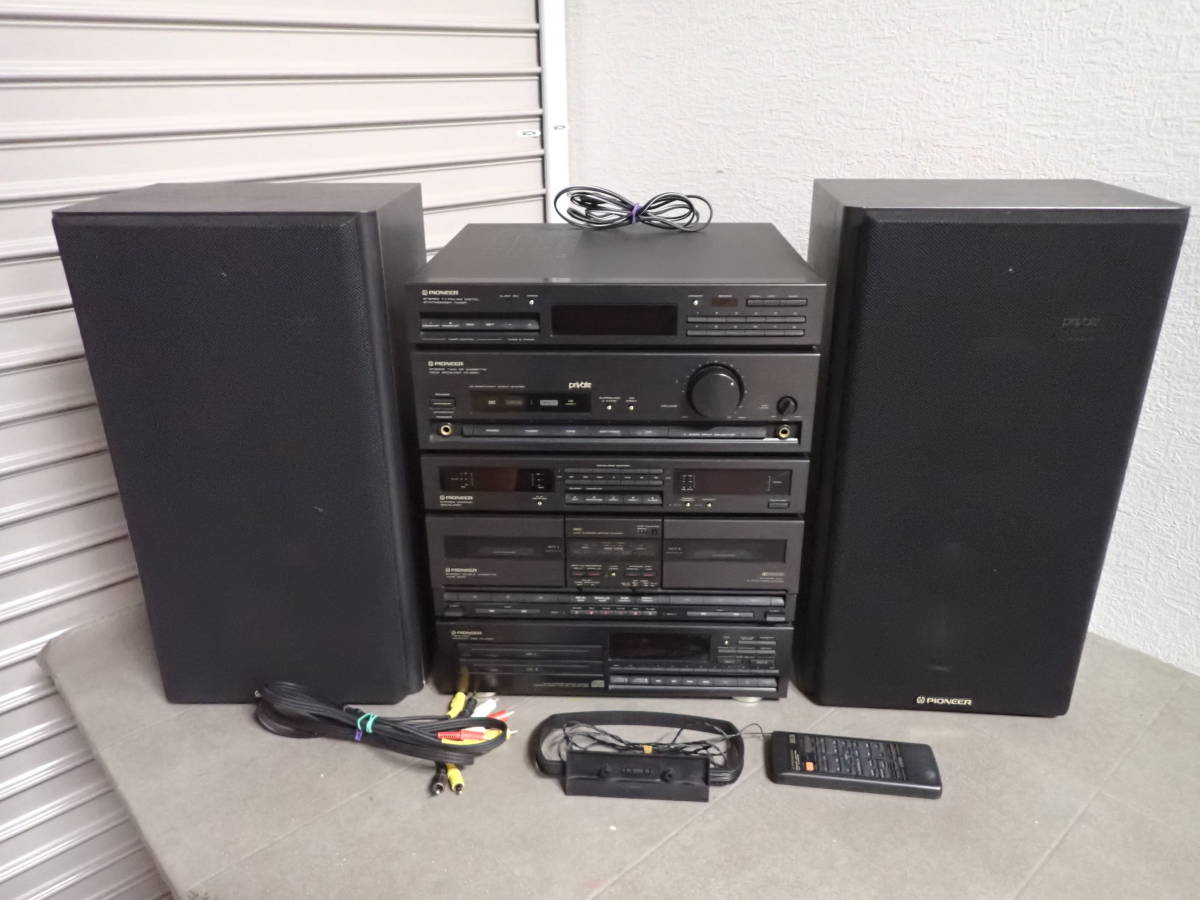 4024/F8B Pioneer パイオニア システムコンポ XR-Z83V スピーカー S-Z83V オーディオ機器 配線/アンテナ ...