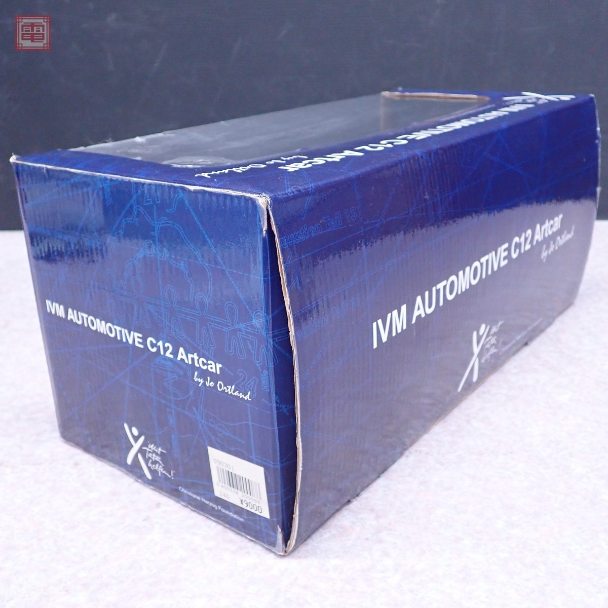 オートアート 1/18 キャラウェイ C12 Muko Car ブルー No.71014 AUTOart IVM AUTOMOTIVE C12 ...