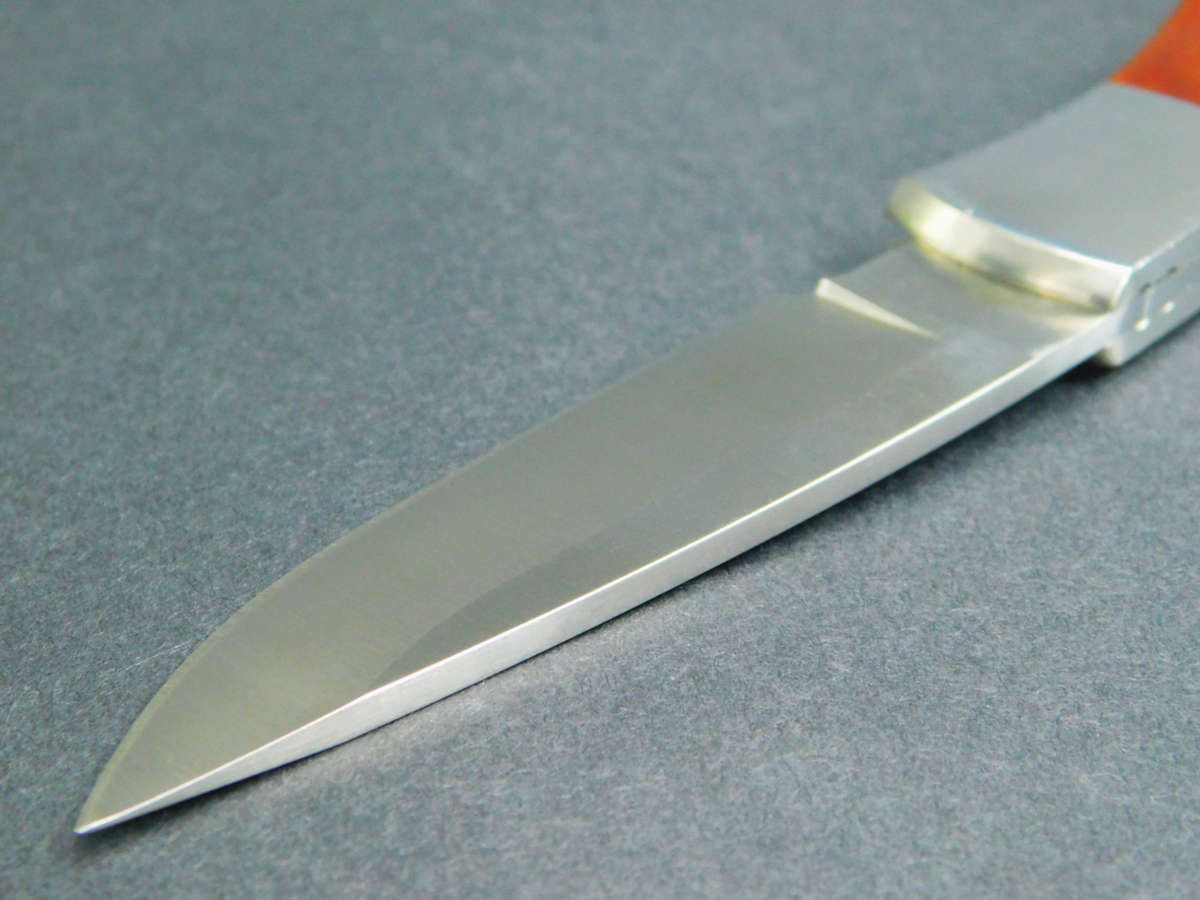 BUCK 531X USA バック フォールディング ナイフ 専用レザーケース オイル付 アメリカ製 ローズウッド ハンドル キャンプ 廃盤品 ...