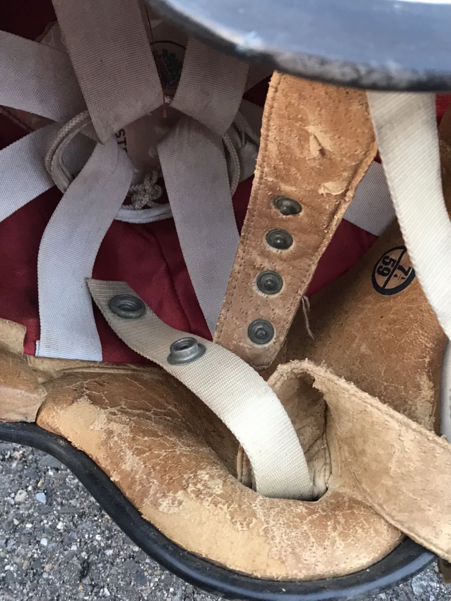 Everoak Racemaster Helmet エバーオーク レースマスター ビンテージヘルメット vespa ベスパ トライアンフ(M ...